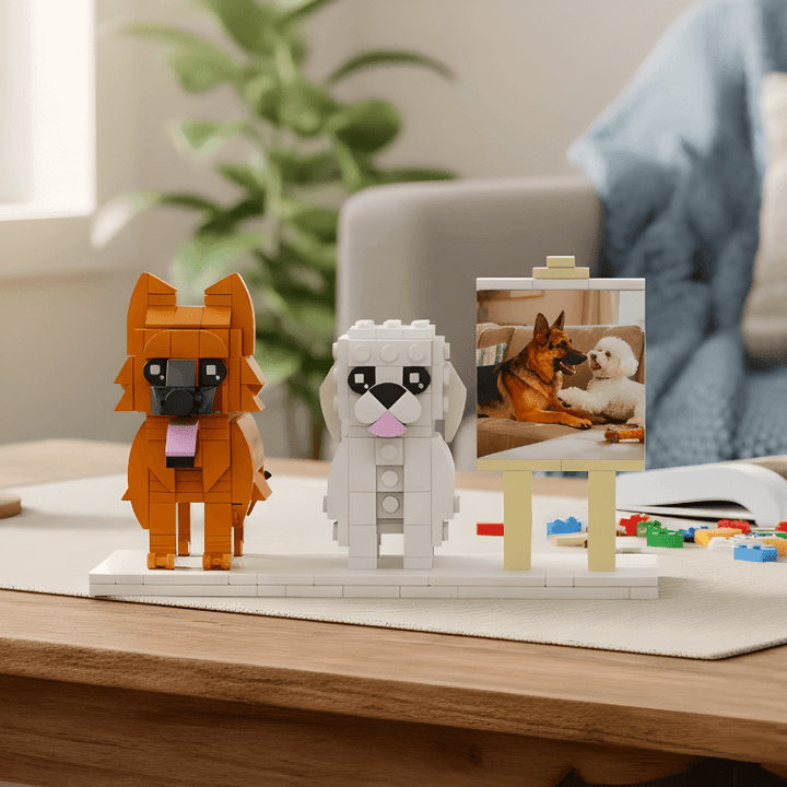 Custom Dog Mini Figures | Build Your Pup in Bricks – Brick-You